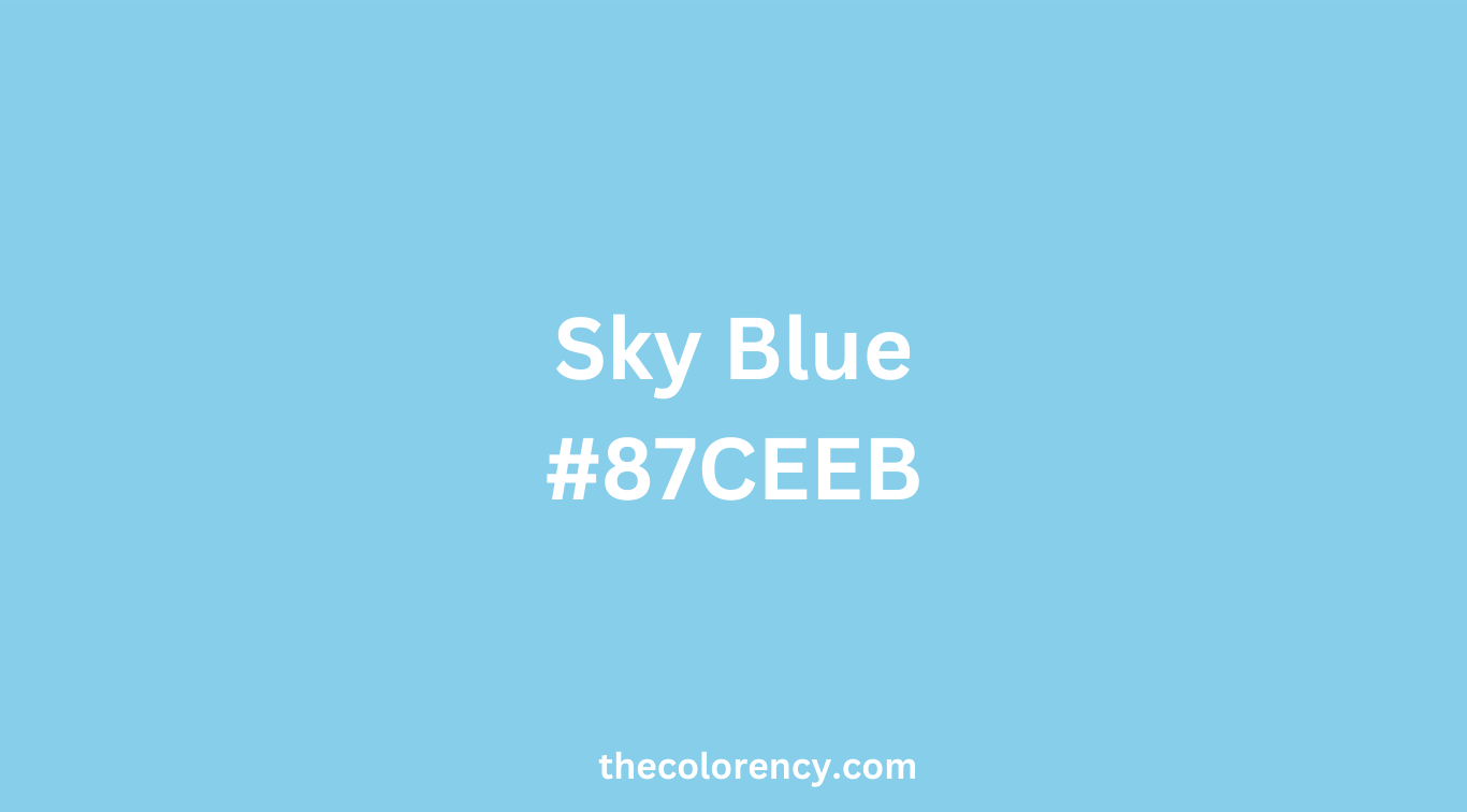 Sky Blue Vs Baby Blue - What’s The Different？ - The Color Ency