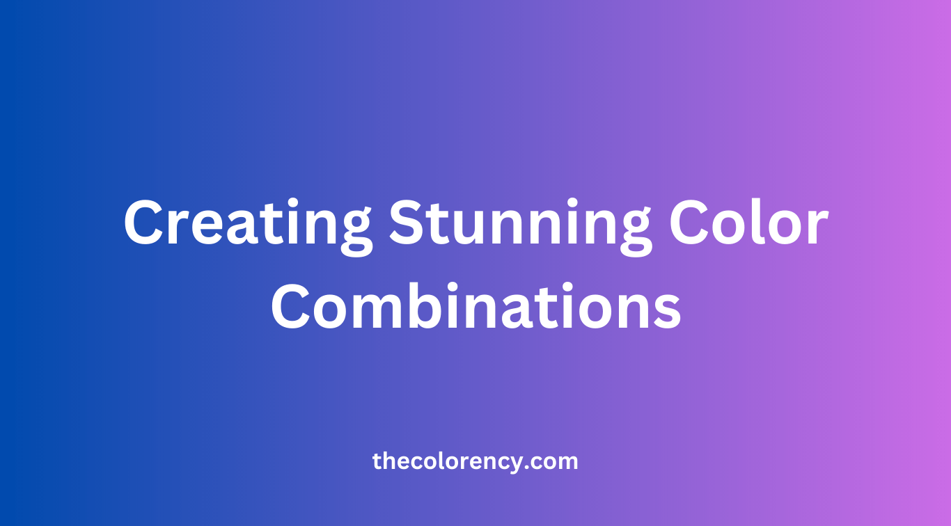 Tips and Tricks for Mastering Color Coordination - The Color Ency