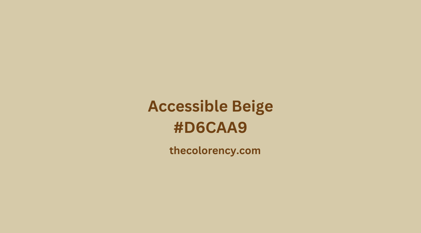 Accessible Beige vs Balanced Beige