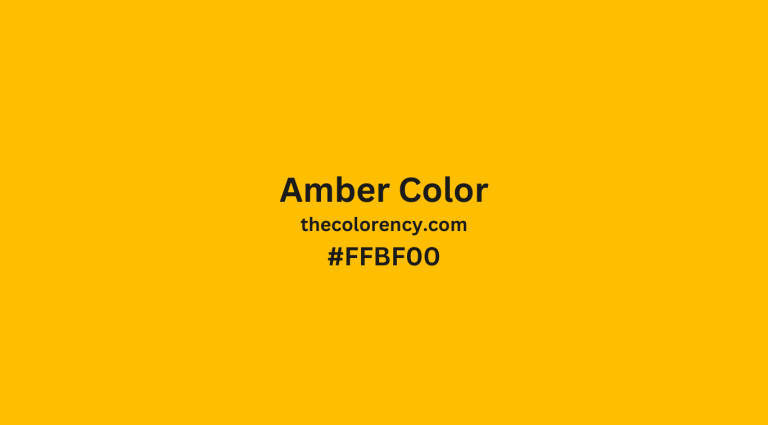 Everything About the Amber Color - The Color Ency
