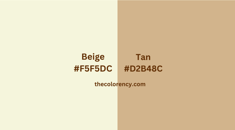 Beige and Tan: Similarities and Differences - The Color Ency