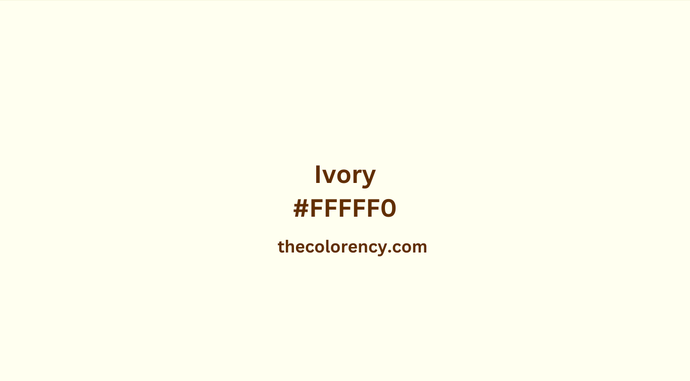 Beige vs Ivory: What’s the Difference? - The Color Ency